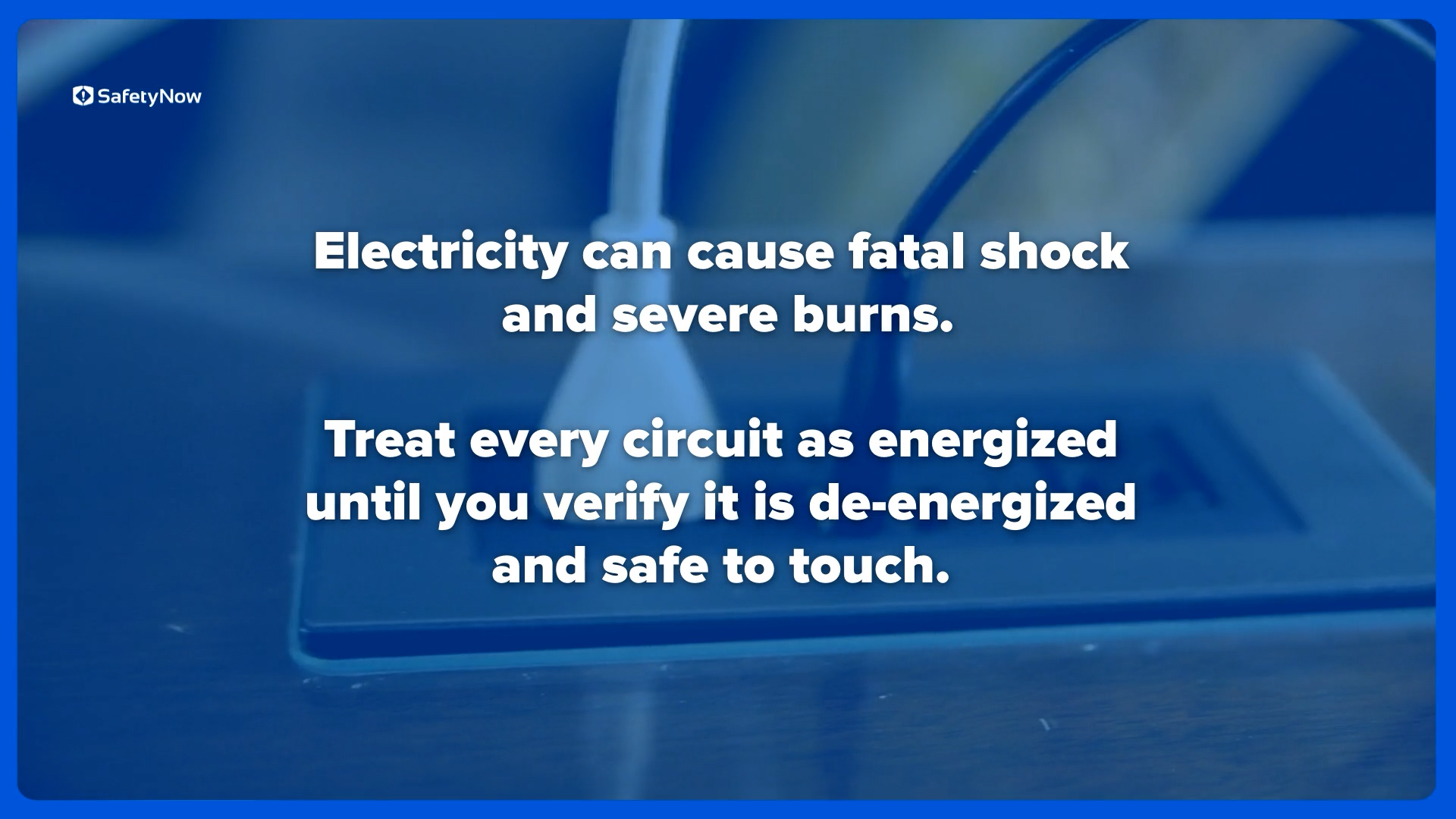 ESSENTIAL 29: Electrical Safety - SafetyNow