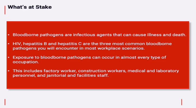 Protect Yourself Against Bloodborne Pathogens – Quick Course (Spanish ...