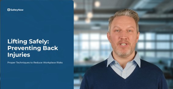 Lifting Safely: Preventing Back Injuries - Video - SafetyNow