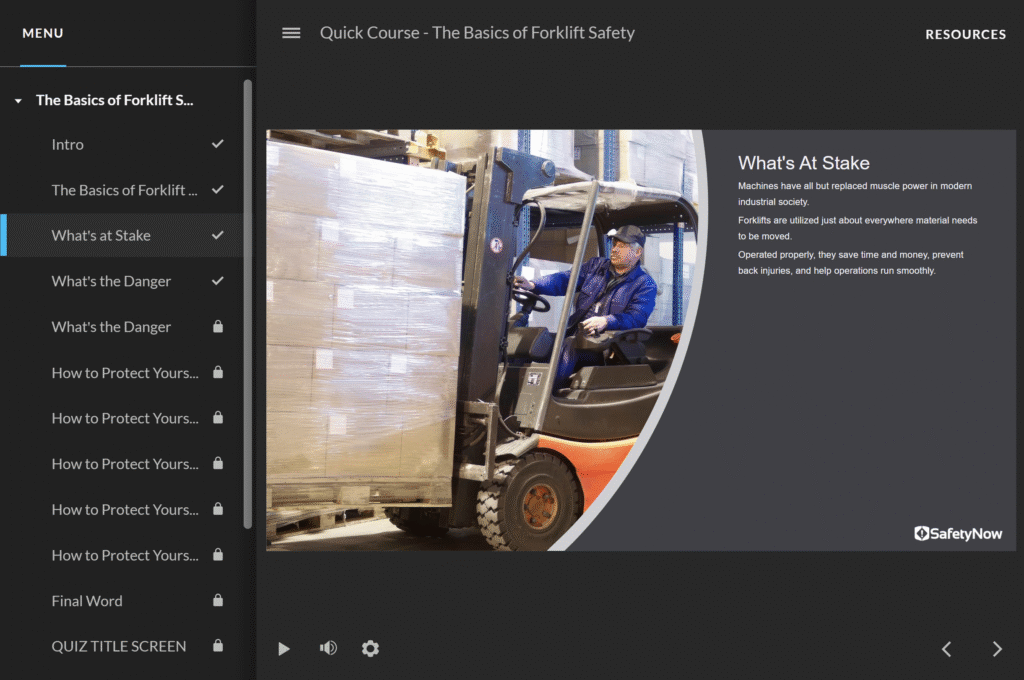 The Basics of Forklift Safety – Quick Course - SafetyNow
