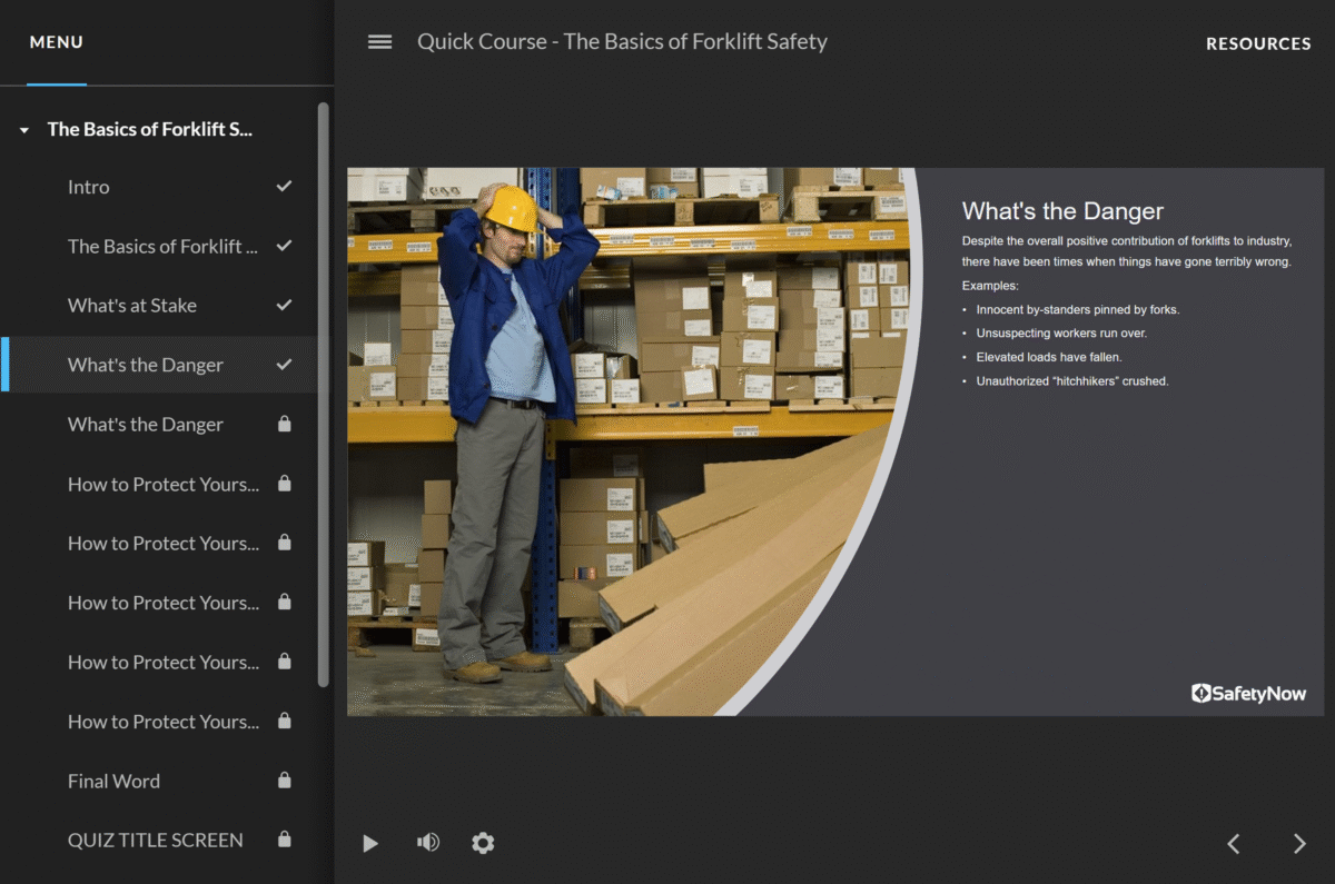 The Basics of Forklift Safety – Quick Course - SafetyNow